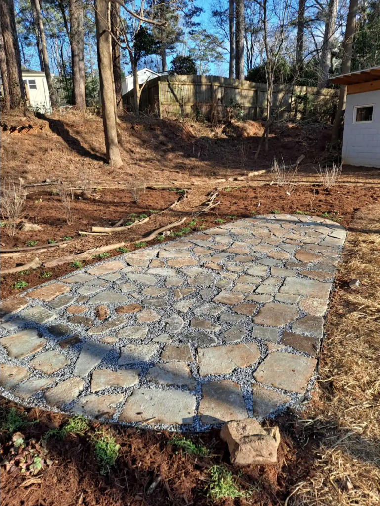 Reclaimed and Recycled Concrete in a Regenerative Landscape | Shades of ...